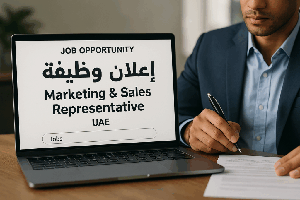 شركات الإمارات.. وظائف مندوبين تسويق الامارات.. مطلوب مندوب مبيعات ...
